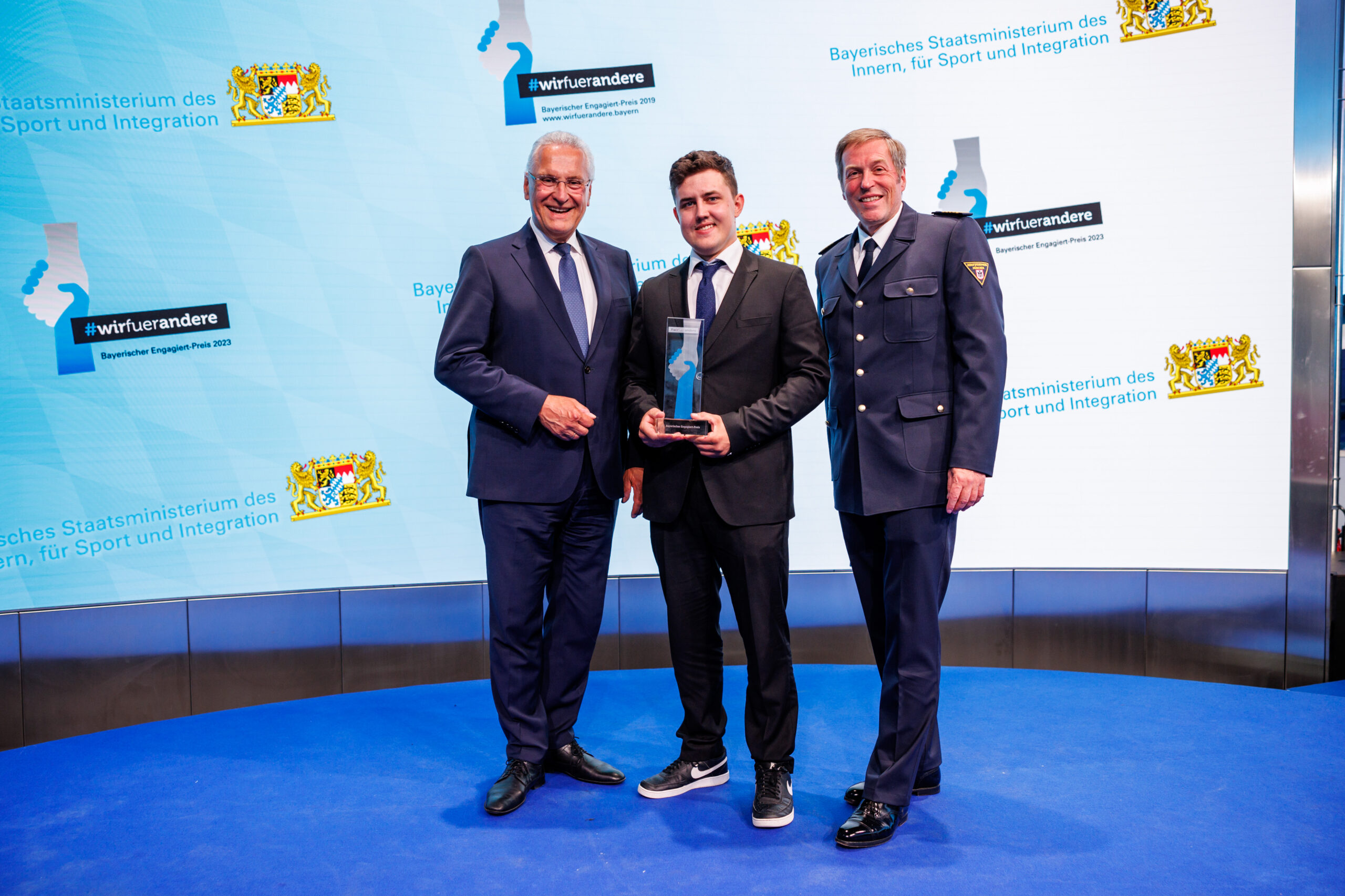 Alexander Krauß gewinnt den Bayerischen Engagiert-Preis 2023 ...