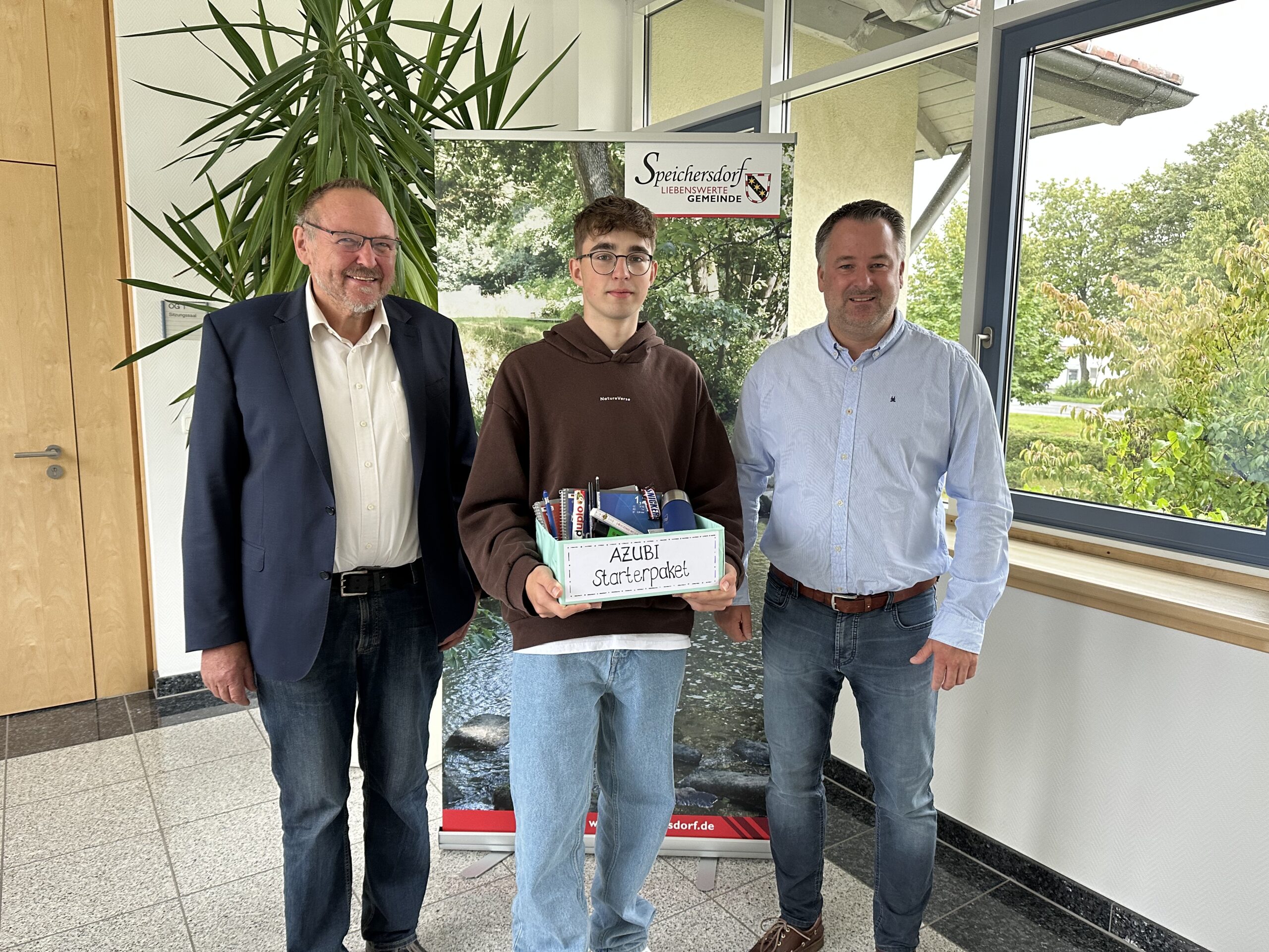 Gemeindeverwaltung bildet weitere Nachwuchskraft aus - Speichersdorf